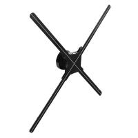 China Wifi Bluetooth 3D Hologram Fan Display ABS PC AC240V For Advertising for sale