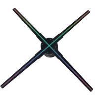 China ABS PC Holographic LED Fan Display 1024×638 Wireless Wifi Bluetooth for sale