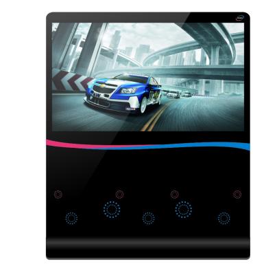 China 50Hz IR Interactive Touch Screen Kiosk Signage 43Inch Floor Standing for sale