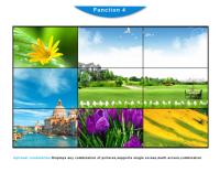 China 1.7mm Bezel 4k 55inch LG BOE SAMSUNG  LG LCD Video Wall Display 700 Cd/M2  3.5mm  0.88mm for sale