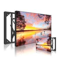 China RGB 3.5mm Free Stand LCD Video Wall Display Panel With Aluminum Frame for sale