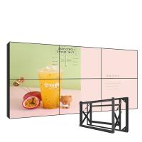 China 4*4  LCD Video Wall 700 Nits High Brightness Seamless 4k Video Display for sale