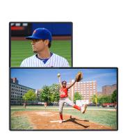 China 10 Points PCAP Touch Screen Wall Mounted Digital Signage with LED Backlight Perfect for sale