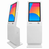 China Information Interactive Kiosk Floor Stand 4K Full HD Advertising Digital Touch Screen Self Service Kiosk for sale