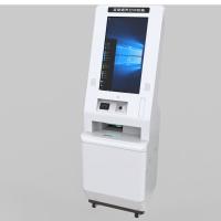 China Information Interactive Kiosk Floor Stand 4K Full HD Advertising Digital Touch Screen Self Service Kiosk for sale
