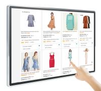 China FCC Wall Mounted Digital Signage SSN-10 Digital Menu Boards 55'' for sale
