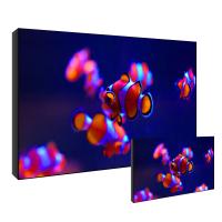 China 1.7mm Bezel 4k 55inch LG BOE SAMSUNG  LG LCD Video Wall Display 700 Cd/M2  3.5mm  0.88mm for sale