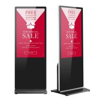 China 1000/1 6.5MS Freestanding Digital Floor Stand Digital Signage 698.4×392.85 Mm for sale