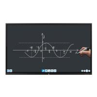China 86'' Webcam Touch Screen Interactive Whiteboard  400cd/M2 for sale