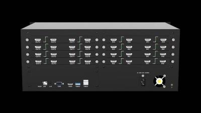 China 200W 4U HDMI Video Wall Processor VGA DVI Output PC Desktop for sale