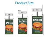 China 65'' Slim TFT Hanging Double Sided Lcd Screen 700cd/M2 for sale