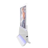 China 55in Double Sided Floor Stand OLED Digital Signage for sale