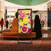 China 55 Inch 3000 Nits LCD Digital Signage 1080x1920 For Window Advertising for sale
