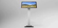 China 18inch 21.5inch Free Standing Touch Screen Kiosk 400CD/M for sale