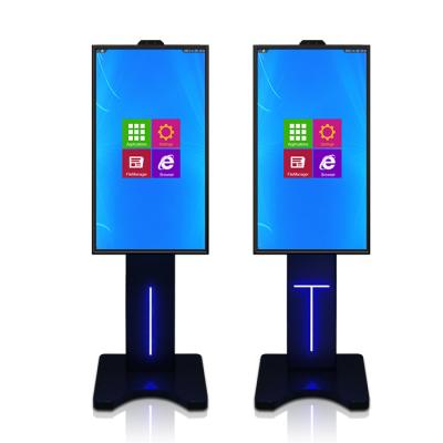 China Ultra Slim 2500nit 43inch Floor Standing Advertising Display for sale