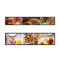 China FCC 23 Inch Ultra Wide TFT LCD Stretched Bar Display For Supermarket for sale