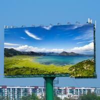 China P6.67 P8 P10 Full Color Giant Video Wall For Outdoor Advertising for sale