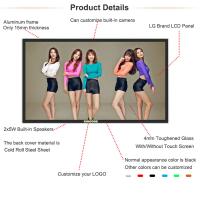 China Android LCD Advertising Display Monitor Digital Signage Indoor Wall Mounted 2K 4K for sale