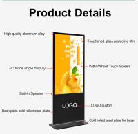 China LCD Hd Standing Advertising Display 4096x4096 With 88% Light Transmittance for sale