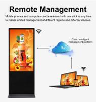 China LCD Hd Standing Advertising Display 4096x4096 With 88% Light Transmittance for sale