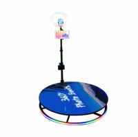 China Rotating Camera Kiosk 360 Photo Booth Machine Automatic for Smartphone iPad for sale