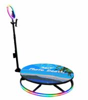 China Rotating Camera Kiosk 360 Photo Booth Machine Automatic for Smartphone iPad for sale