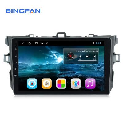 China 9 inch 2din android 9.0 Phonelink USB car mp5 stereo radio for Toyota Corolla 2007-2013 for sale