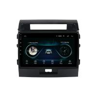 China Android 9.1 2Din IPS 10 inch 2.5D screen car gps radio navigation player for Toyota Land Cruiser 2007-2014 for sale