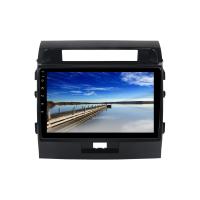 China Android 9.1 2Din IPS 10 inch 2.5D screen car gps radio navigation player for Toyota Land Cruiser 2007-2014 for sale
