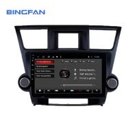 China Android 9.0 Quad Core 1+16GB Car DVD Stereo Radio For Toyota Highlander 2009 2010 2011 2012 2013 2014 10 inch for sale