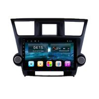 China Android 9.0 Quad Core 1+16GB Car DVD Stereo Radio For Toyota Highlander 2009 2010 2011 2012 2013 2014 10 inch for sale