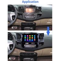 China AC 2008-2014 Hilux Android Auto Car Stereo 3D Screen With SWC DVR 4G WIFI for sale
