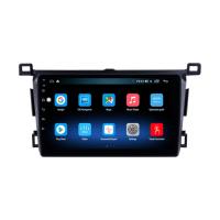 China HD 1024*600 Touch Screen Gps Tracker Frame Kit Dvd Car Radio Android Player For Toyota RAV4 2013-2018 for sale