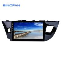 China Touch Screen Android 10 Car Radio Support BT WIFI DSP For Toyota Corolla 2014-2016 10 Inch Car Video Stereo for sale