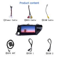China Factory Supply 10inch 2din Android 10 System Capacitive Screen Full Touch Screen Car radio For Toyota Hilux 2016-2018 Ca for sale