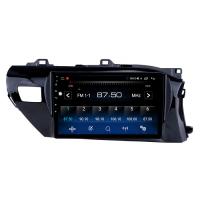 China 9inch 2din Android 10 System Capacitive Screen Full Touch Screen Car radio For Toyota Hilux RHD 2016-2018 Car Player for sale