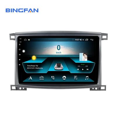 China Android 10 Capacitive Screen Full IPS Touch Screen Car radio For Toyota Land Cruiser LC 100 VXR 2002-2007 2Din GPS Navig for sale