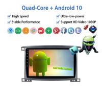 China Android 10 Capacitive Screen Full IPS Touch Screen Car radio For Toyota Land Cruiser LC 100 VXR 2002-2007 2Din GPS Navig for sale