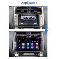 China Android 10 Capacitive Screen Full Touch Screen Car Radio For Toyota Prado 2010-2013 10 Inch 2Din Car Audio Stereo for sale