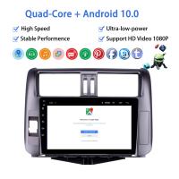 China Android 10 Capacitive Screen Full Touch Screen Car Radio For Toyota Prado 2010-2013 10 Inch 2Din Car Audio Stereo for sale