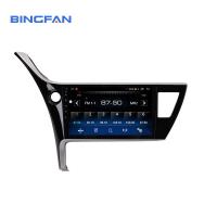China For Toyota Corolla 2017 Android 10 Quad Core 1+16GB 1+32GB Android Entertain System support Rear Camera for sale