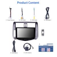 China Android Car Multimedia Player 9 Inch GPS Navigation 2+32/4+64GB 4G WIFI Car Video for Toyota Prado 2010 2011 2012 2013 for sale