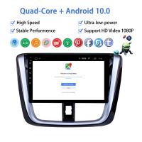 China Android 10.1 System Touch Screen 10 Inch 2 Din Android Car Radio for Toyota Vios Yaris 2014-2017 Car Stereo Head Unit for sale