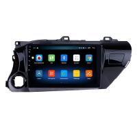 China Android 10 inch 1GB RAM 16GB ROM 1024*600 Touch Screen Quad Core Car Video GPS Navigation Head Units for Toyota Hilux 20 for sale