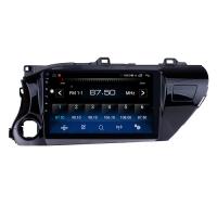 China Android 10 inch 1GB RAM 16GB ROM 1024*600 Touch Screen Quad Core Car Video GPS Navigation Head Units for Toyota Hilux 20 for sale