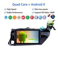 China Android 10 inch 1GB RAM 16GB ROM 1024*600 Touch Screen Quad Core Car Video GPS Navigation Head Units for Toyota Hilux 20 for sale