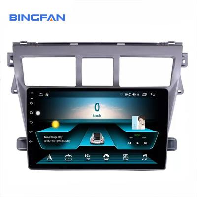 China 2 Din 9 Inch 4 Core 1+16GB Android 1024*600 HD Screen Car Radio GPS Car Navigation for Toyota VIOS 2007-2012 for sale