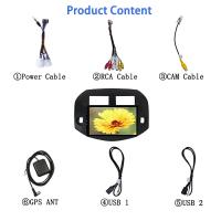 China 10 inch 2 din Android 10.0 Mirror Link DVD Player Universal for Toyota RAV4 2007-2011 GPS Navi Radio IPS Capacitive Scre for sale
