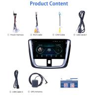 China Car Dvd Player Wifi 10 Inch 2 din IPS Android 10 Car Stereo For Toyota Vios Yaris 2014 2015 2016 2017 for sale