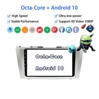 China Android 10 Quad-Core 2GB RAM 9 Inch 2 din Car Radio DVD  Player Multimedia Navigation GPS for Toyota Camry 2006-2011 for sale